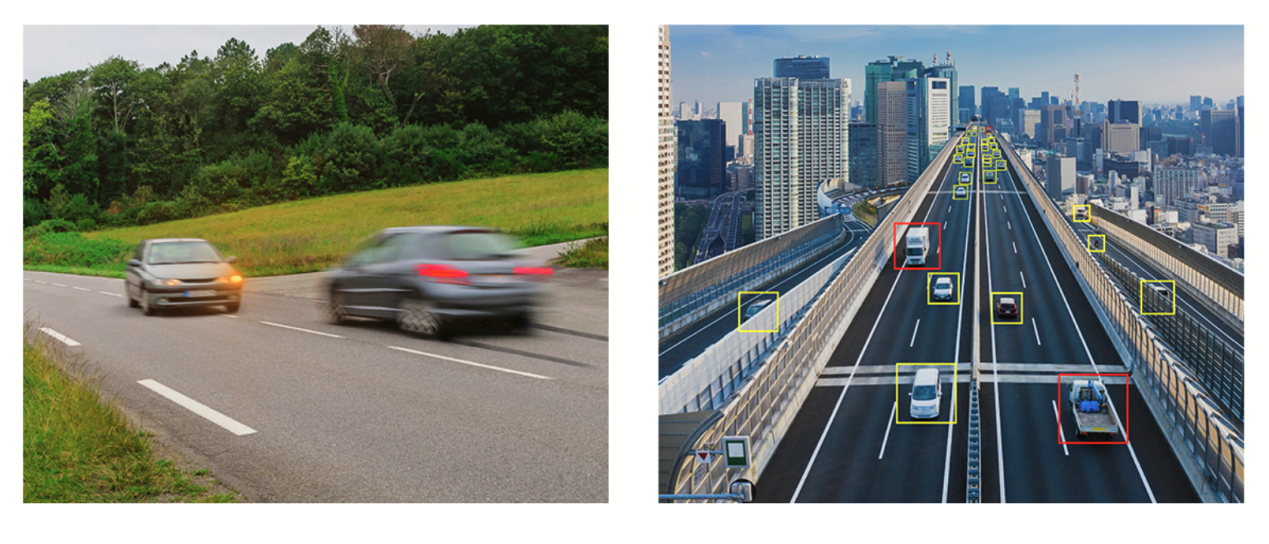 High-Speed Global Shutter Cameras in Road Monitoring